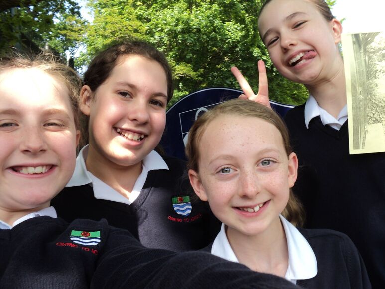 Year 7 Selfie Orienteering - Latest News - Court Moor School